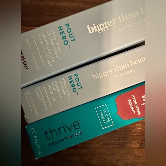 thrive causemetics | Makeup | Thrive Beauty Lip Scrub Gloss And Balm ...